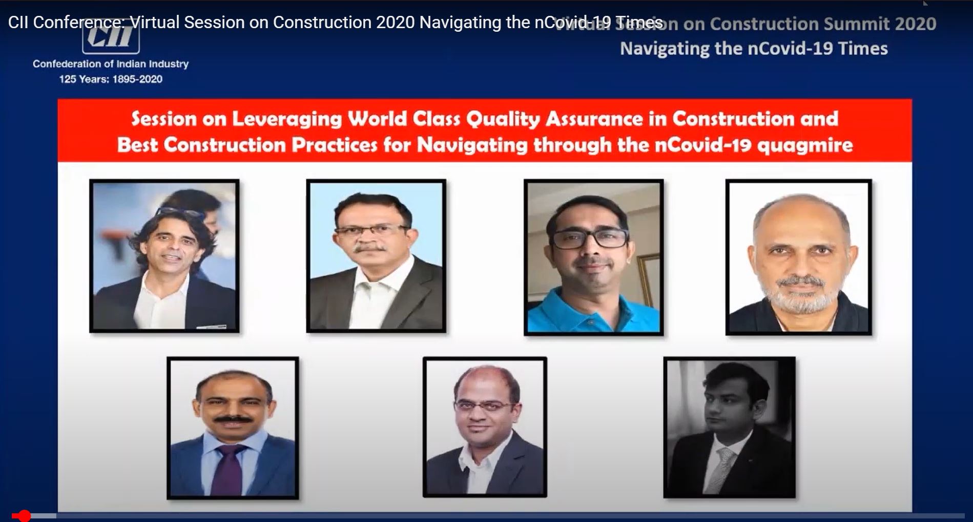 CII Conference: Virtual Session on Construction 2020 Navigating the ...