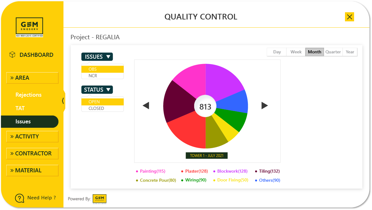 Digital Quality Control APP | GEM Engserv
